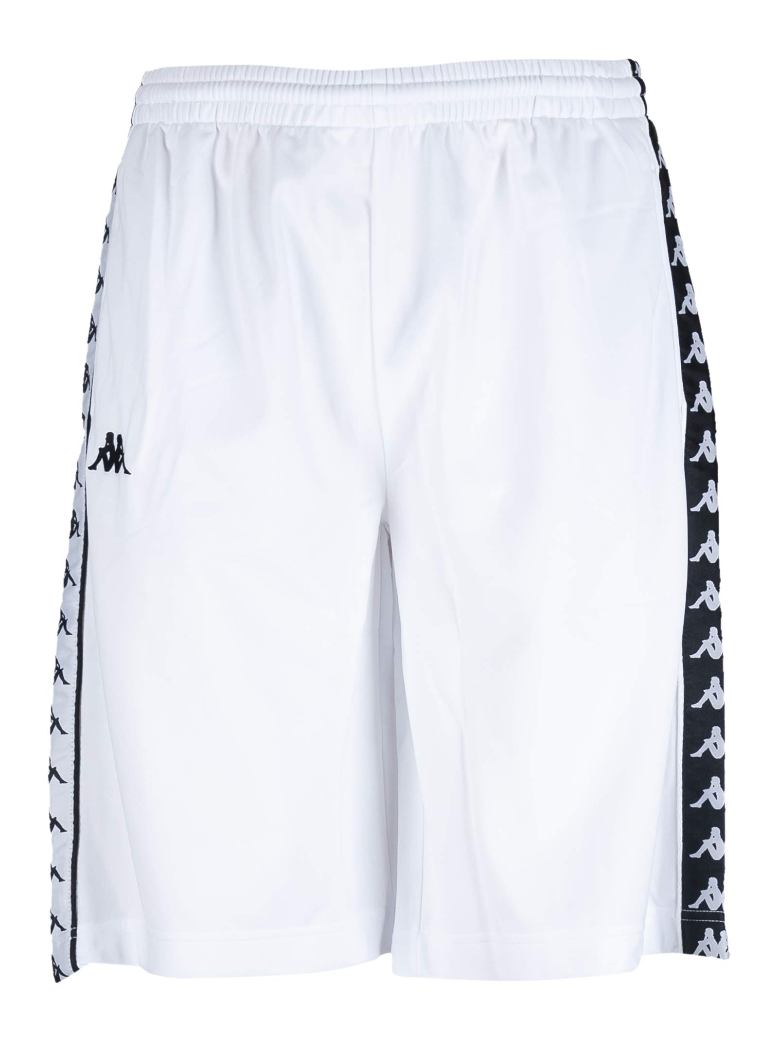 Kappa Banda Treadwell Shorts 3500920-A04, Mens, White/Black, S