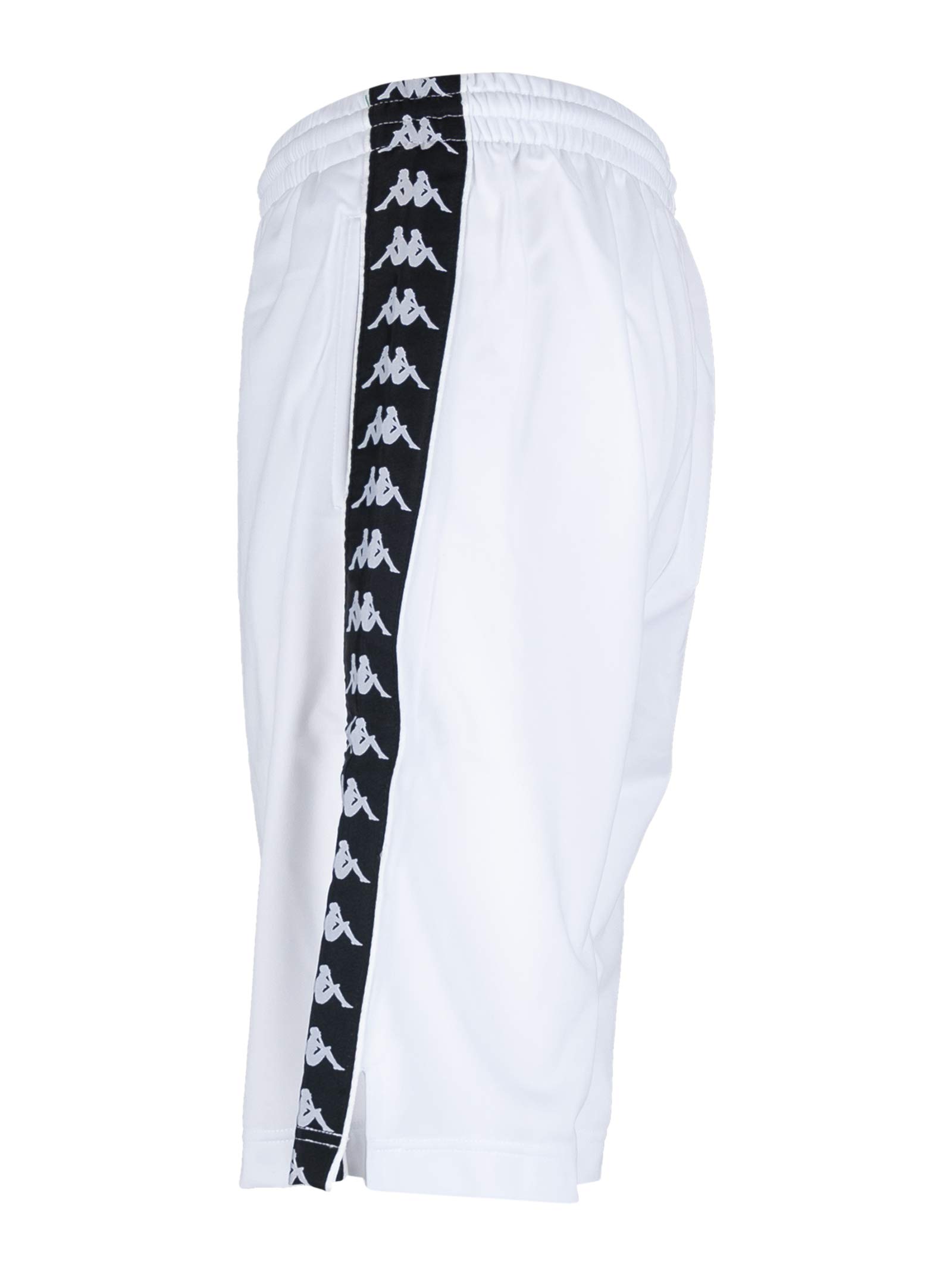 Kappa Banda Treadwell Shorts 3500920-A04, Mens, White/Black, S