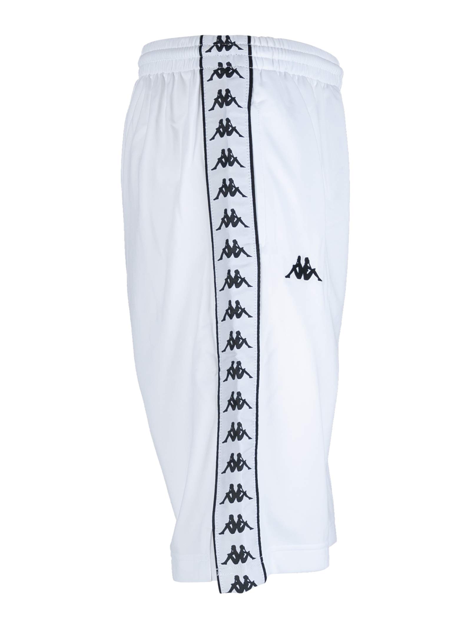 Kappa Banda Treadwell Shorts 3500920-A04, Mens, White/Black, S