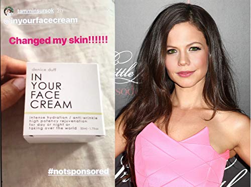 In Your Face CREAM Luxurious Moisturizer for Face | 100% Natural CoQ10 & Vitamin C Face Cream | Adds Layers of Hydration | Softens Signs of Aging & Restores Skin's Balance