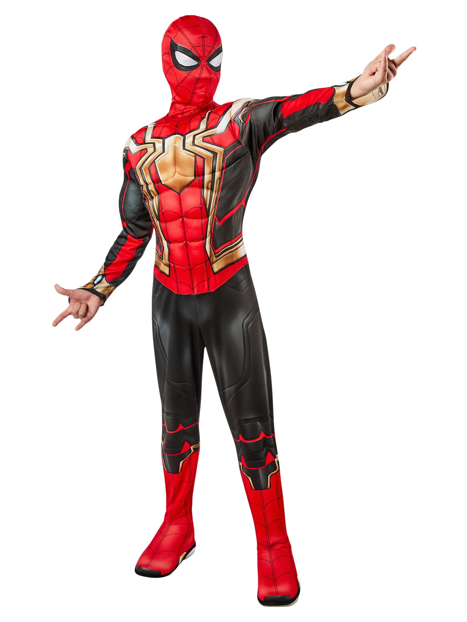 Rubies Child's Marvel: Spider-Man No Way Home Deluxe Costume Version 1 Inside Out, Medium