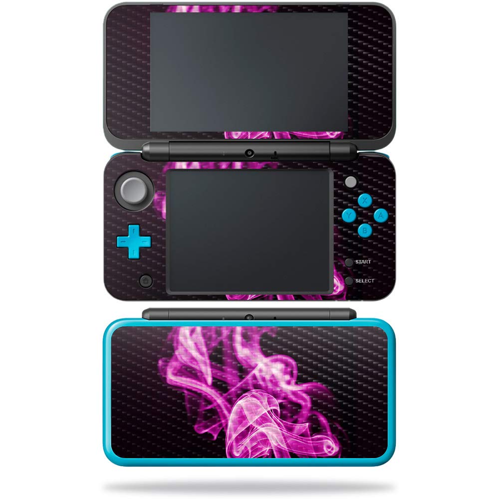 MightySkins Carbon Fiber Skin for Nintendo New 2DS XL - Kappa Alpha Theta Miami | Protective, Durable Textured Carbon Fiber Finish | Easy to Apply, Remove, and Change Styles | Made in The USA