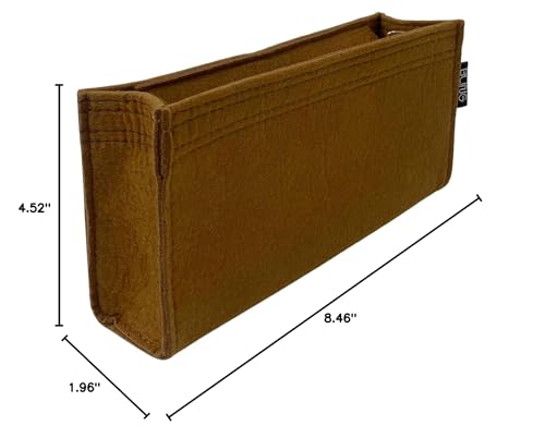 KEEPBLING Purse Organizer for Burberry Canvas Pocket Inserts Bag in Bag Shapers
