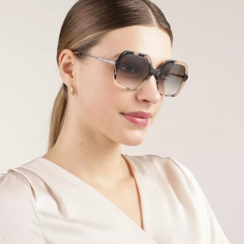 BURBERRY BE4324 Brown Frame/Green Gradient Lens One Size