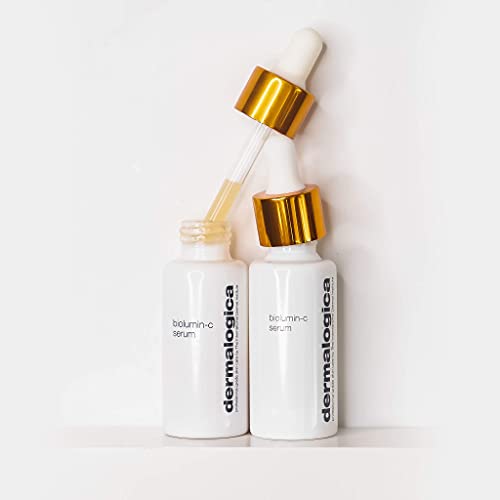 Dermalogica Biolumin-C Serum (1 Fl Oz) Anti-Aging Vitamin C Serum For Face - Exfoliates and Reduces Unbalanced Pigmentation for Brighter, Firmer Skin
