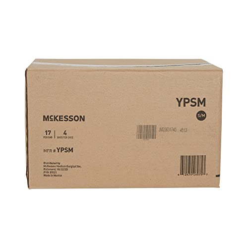 McKesson Youth Pants, Overnight Pediatric Pull Up Pants for Boys or Girls, Disposable Training Pant, 12 Hour Protection - Size Small/Medium, 38-65 lbs, 17 Count, 4 Packs, 68 Total