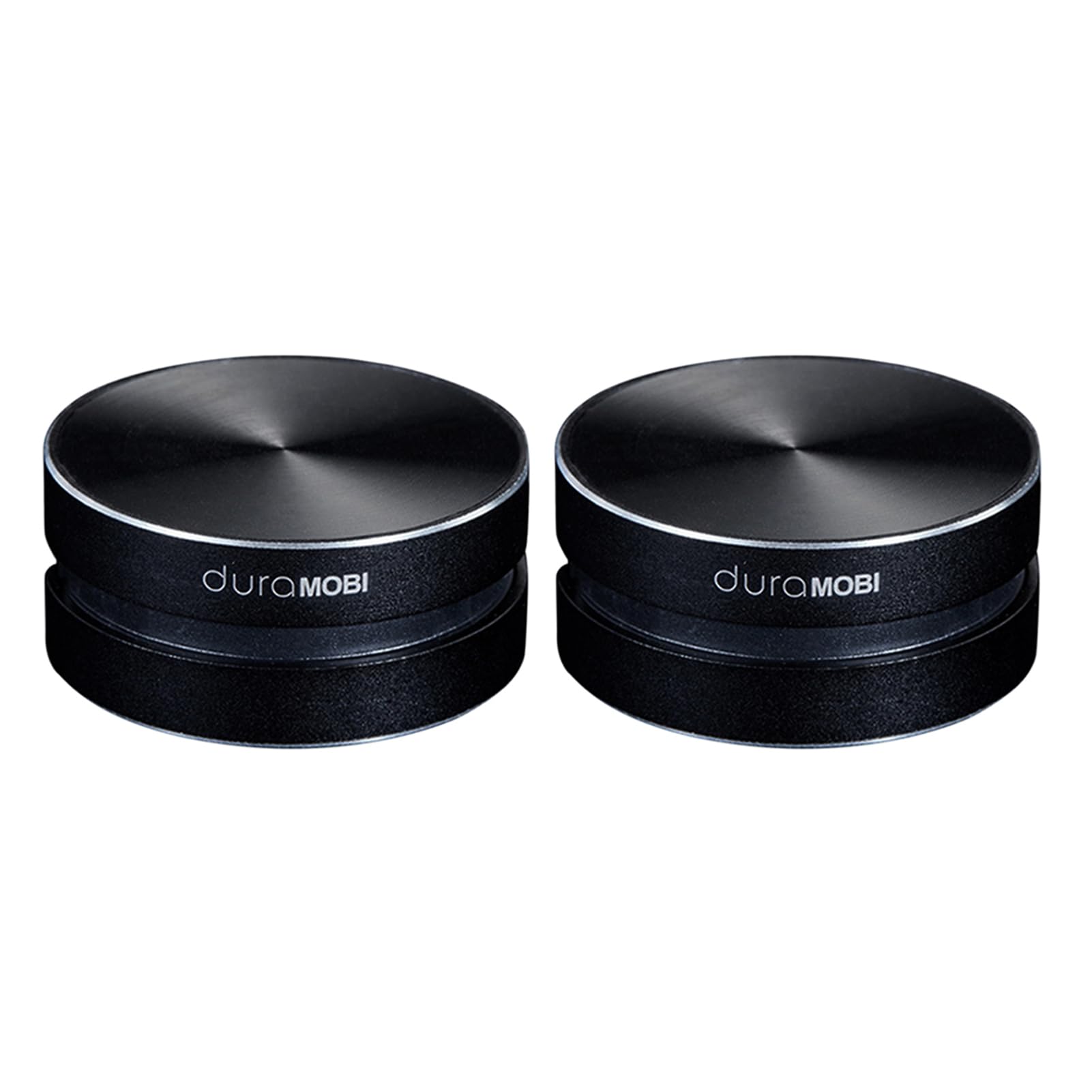 CalmGeek Bone Conduction Speakers, True Wireless Speakers BT5.0 Speaker 2 Pack Humbird Speakers Mini Portable Loud Stereo Sound Built-in Mic Sound Box with Magnetic Fixing Piece(Black-2pcs)