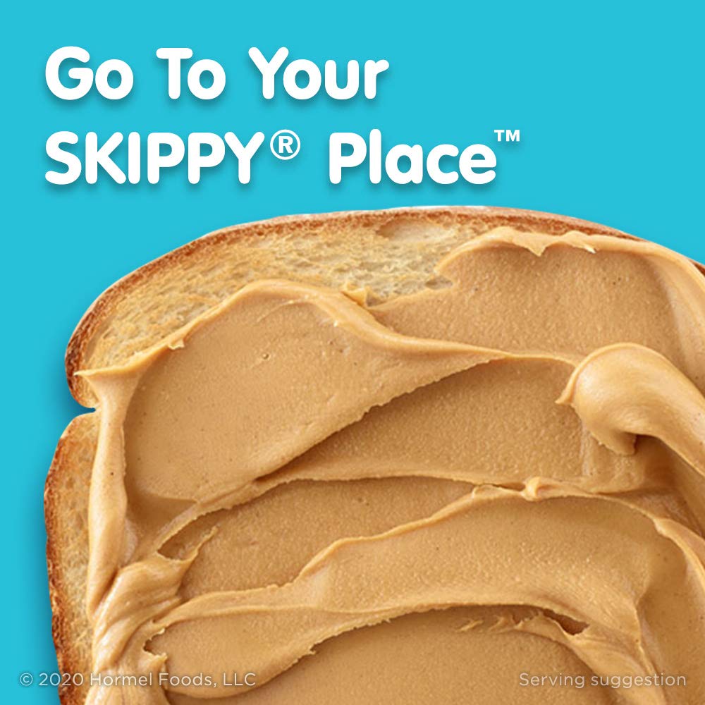 SKIPPY Creamy Peanut Butter Individual Squeeze Packs, 1.15 Ounce (8 Pouches)