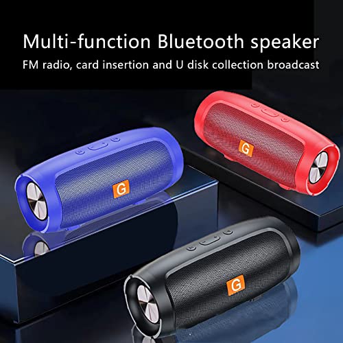 Qiopertar Wireless Handheld Bluetooth Speaker, Dual Speaker, Outdoor Portable Subwoofer, Home Radio, Mini Sound System Deals