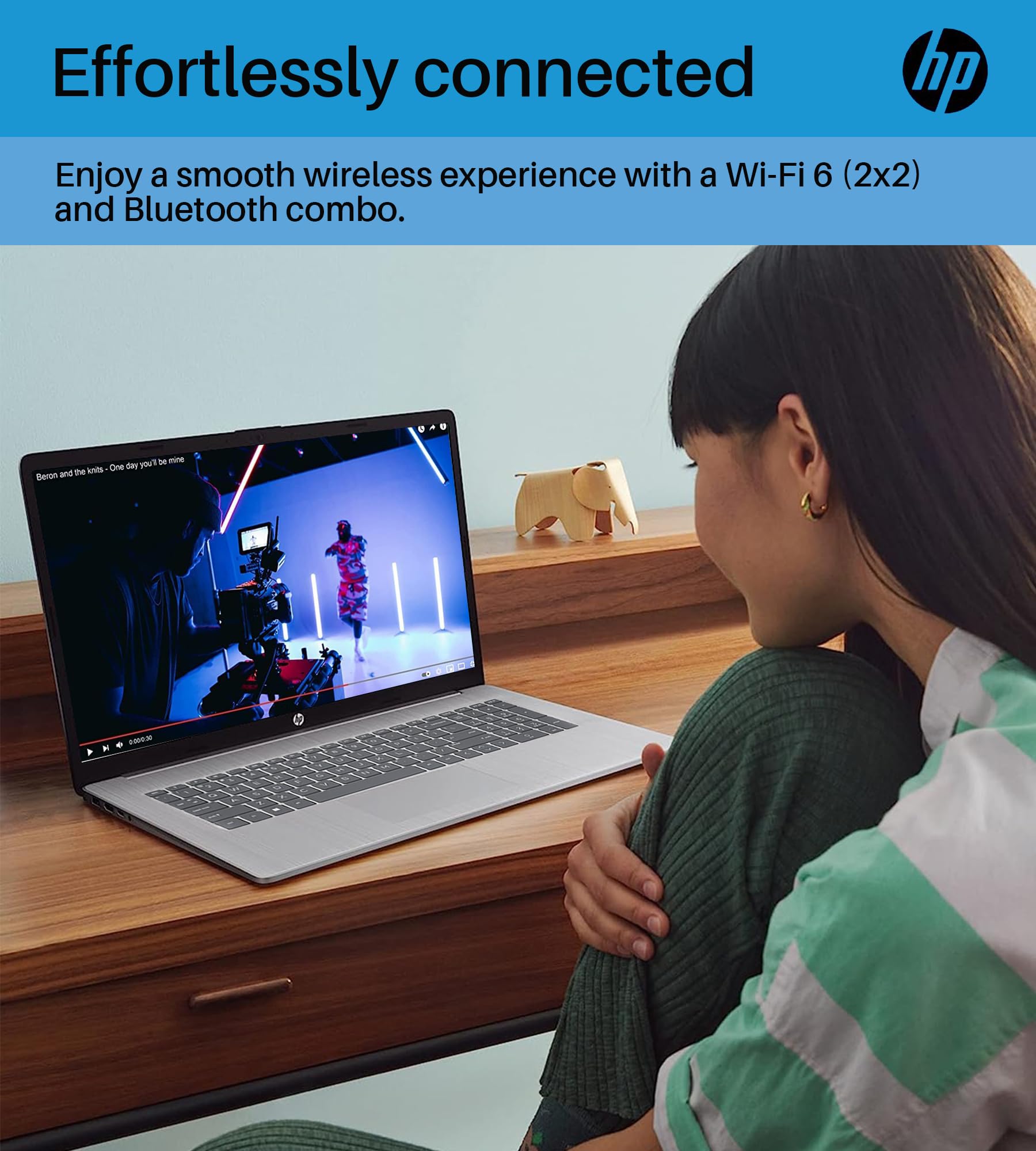 HP 17.3 Inch FHD Laptop for Business and Office, Intel Core i5 1335U Processor (10-Core, Up to 4.6GHz), 32GB RAM, 1TB SSD, Intel Iris Xe Graphics, Wi-Fi 6, Backlit Keyboard, Windows 11 Home