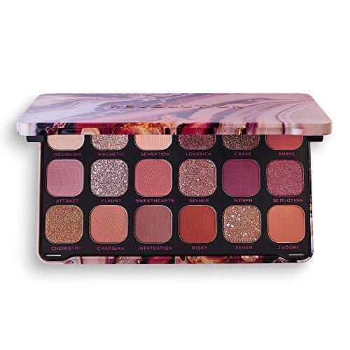Makeup Revolution Forever Flawless Allure, Eyeshadow Palette, Create Long-Lasting Eye Makeup Looks, Vegan & Cruelty-Free, 20g