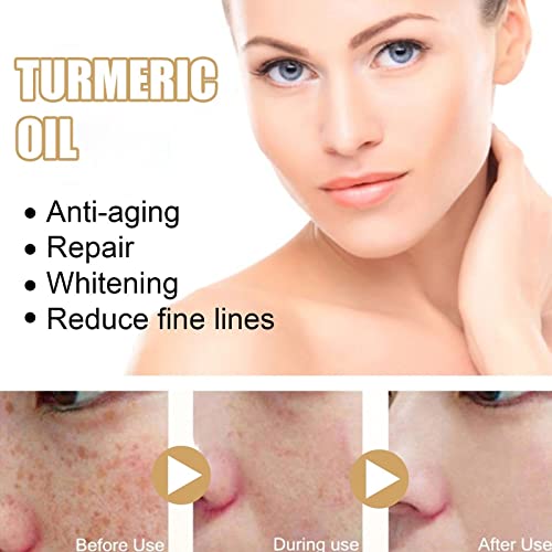 2022 New Turmeric Dark Spot Corrector Serum,Natural Turmeric Dark Spot Corrector Serum for Face, Skin Care Moisturizing Repair Serum(2PCS-60ml)