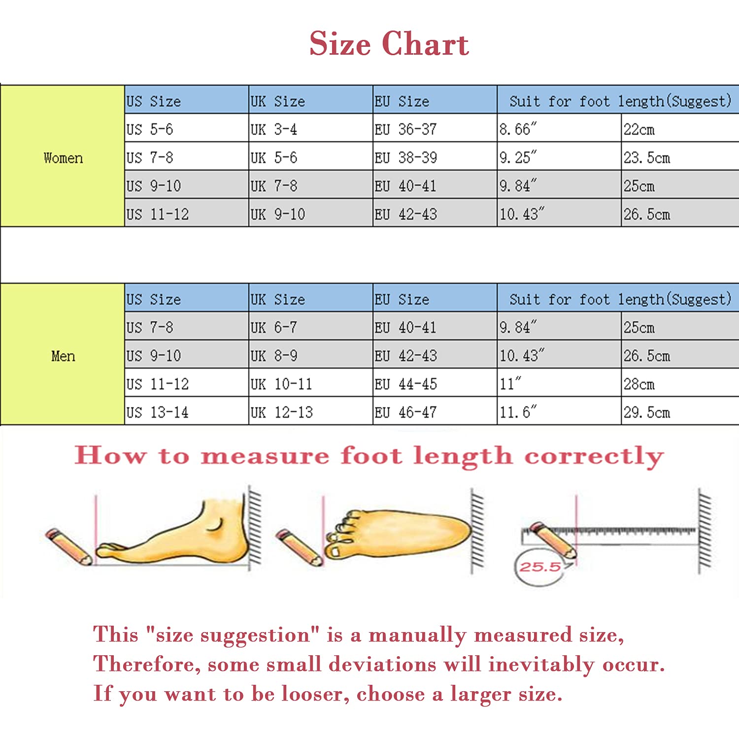 Memory Foam Slippers for Women's and Men's Casual House Shoes (PinkOrange,Women9-10/Men7-8)