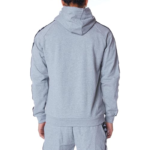Kappa 222 Banda Hurtado-2 Grey Mid Melange/Black MD