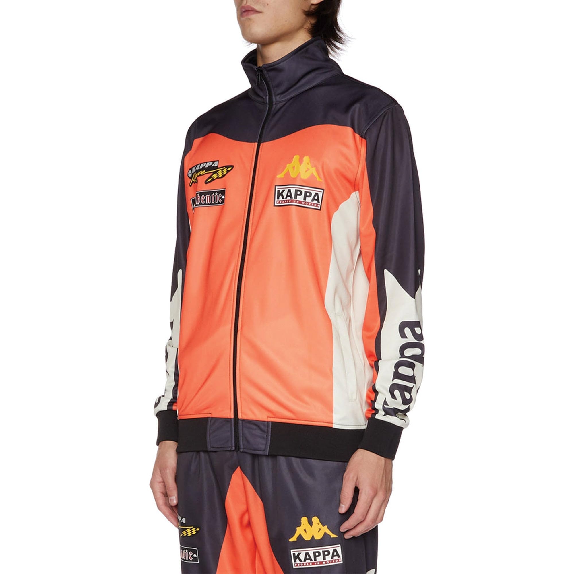 Kappa Men Authentic Rival 2 Track Jacket (Jet Black)