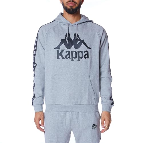 Kappa 222 Banda Hurtado-2 Grey Mid Melange/Black MD