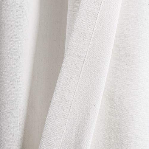 Lush Decor, Light Linen Lace Window Curtain Panel Pair, 84" x 38", 84 in x 38