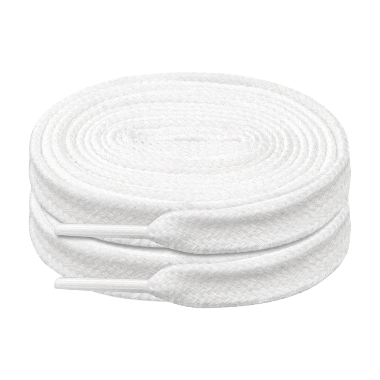 Endoto Shoelaces for Gucci Ace Flat Shoe Laces Replacement Sneakers Shoes Strings(Color:White,Size:56Inch)