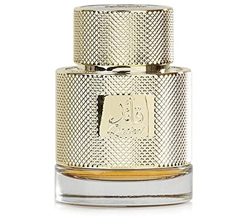 Lattafa Perfumes Qaa'ed Unisex EDP - 100ML (3.4 oz) | Oriental Alchemy | Opens with energizing oud fragrance with oriental notes, it's the perfume you can fall in love with the first smell