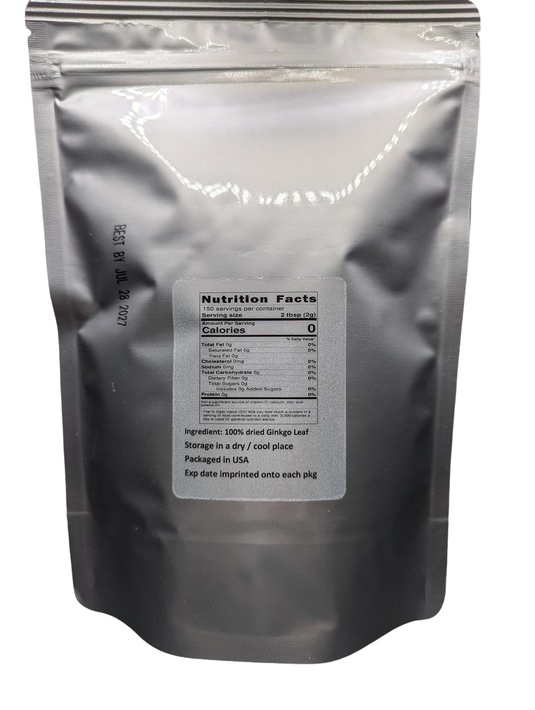 Ginkgo Leaf - Premium Ginkgo Biloba Loose Leaf 100% from Nature (12 oz)