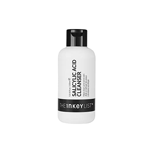 The INKEY List Salicylic Acid Cleanser, Face Wash for Acne, Blackheads, Oily Skin and Breakouts, Safe for All Skin Types, 5.0 fl oz