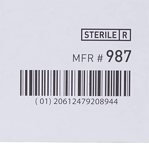 McKesson Povidone-Iodine Impregnated Swab Stick, Sterile - 4 in, 3 Sticks, 25 Packs, 75 Total
