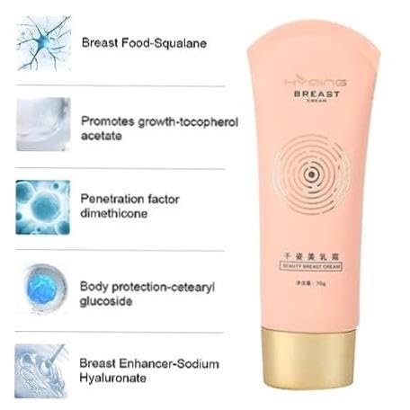 Natural Bust & Firming Cream - Enlarge & Firm Breasts | Breast Enlargement & Bust Cream for Women