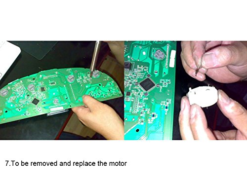Dr.Roc GM Instrument Cluster Gauge Stepper Motor Repair Kit X27 168 (7 Motors,10 Backlight Bulbs,1 Remove Tool,Flux Rosin Core Solder)