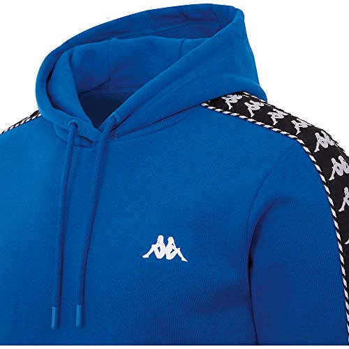 Kappa Igon Sweatshirt 309043-19-4151, Mens, Skydiver, M Blue