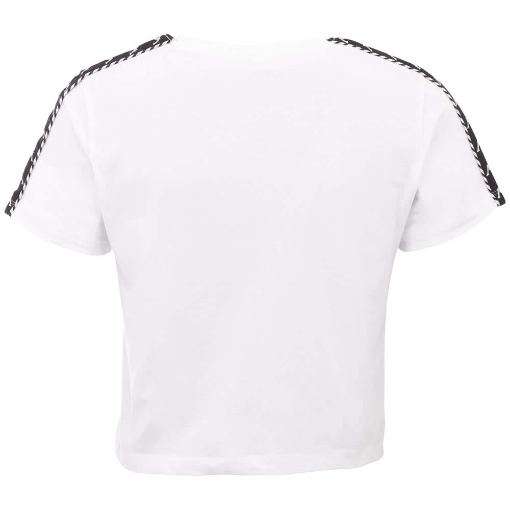 Kappa Women's Standard T-Shirt, Bright White, 21