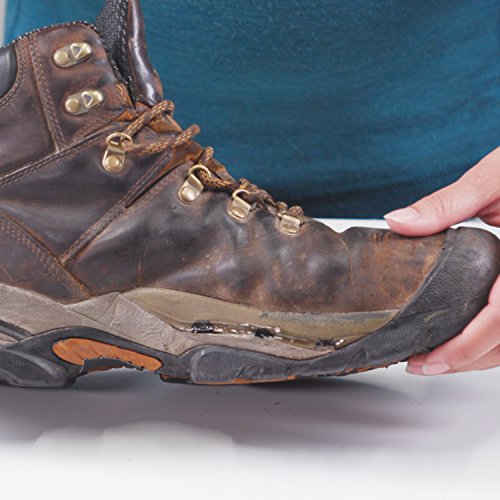 GEAR AID Aquaseal SR Shoe Repair Adhesive For Fixing Holes in Hiking, Work, Boots, Rainboots, Shoes, Soles and Rebuild Heels, Clear, 2 Pack