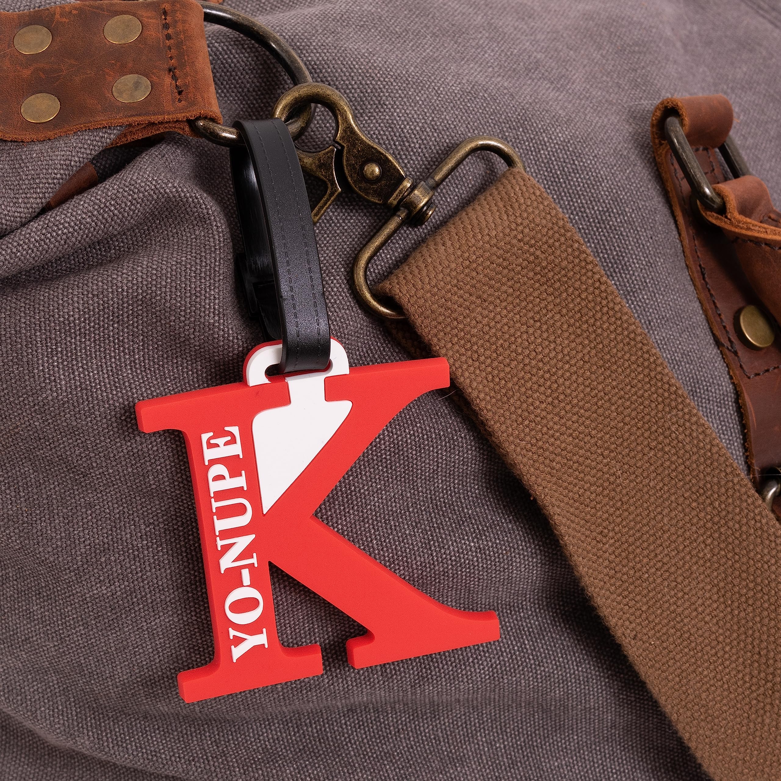 Desert Cactus Kappa Alpha Psi Luggage Tag PVC Yo-Nupe KAP Divine 9 Officially Licensed