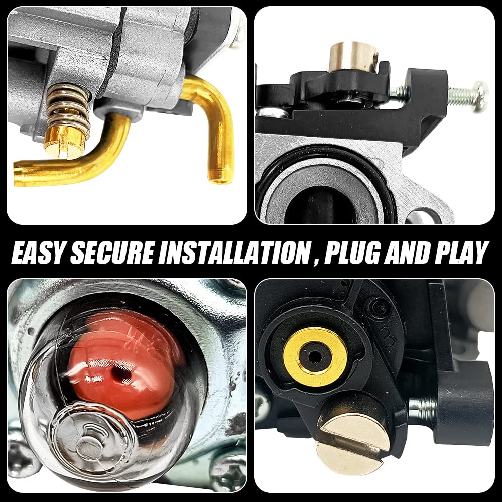 SIDMILE Carburetor Carb Fit for Ryobi RY38BP 38cc Backpack Blower Replaces 308054129