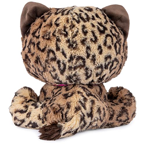 GUND P.Lushes Designer Fashion Pets Sadie Spotson Leopard Cat Plush, Premium Stuffed Animal, Black and Pink, 9β