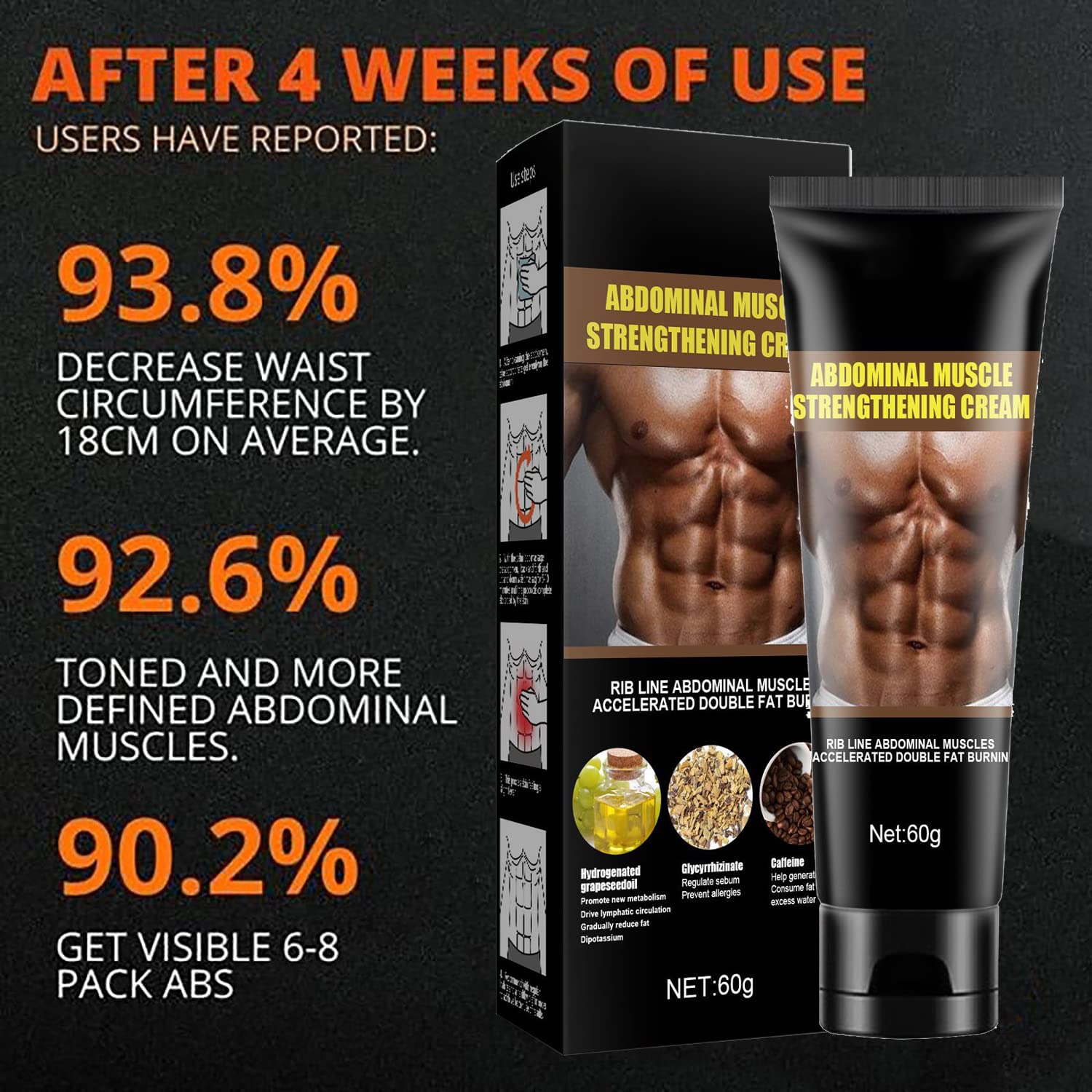 TJDQUOLI Sculptique Abs Sculpting Cream (1 Pcs)