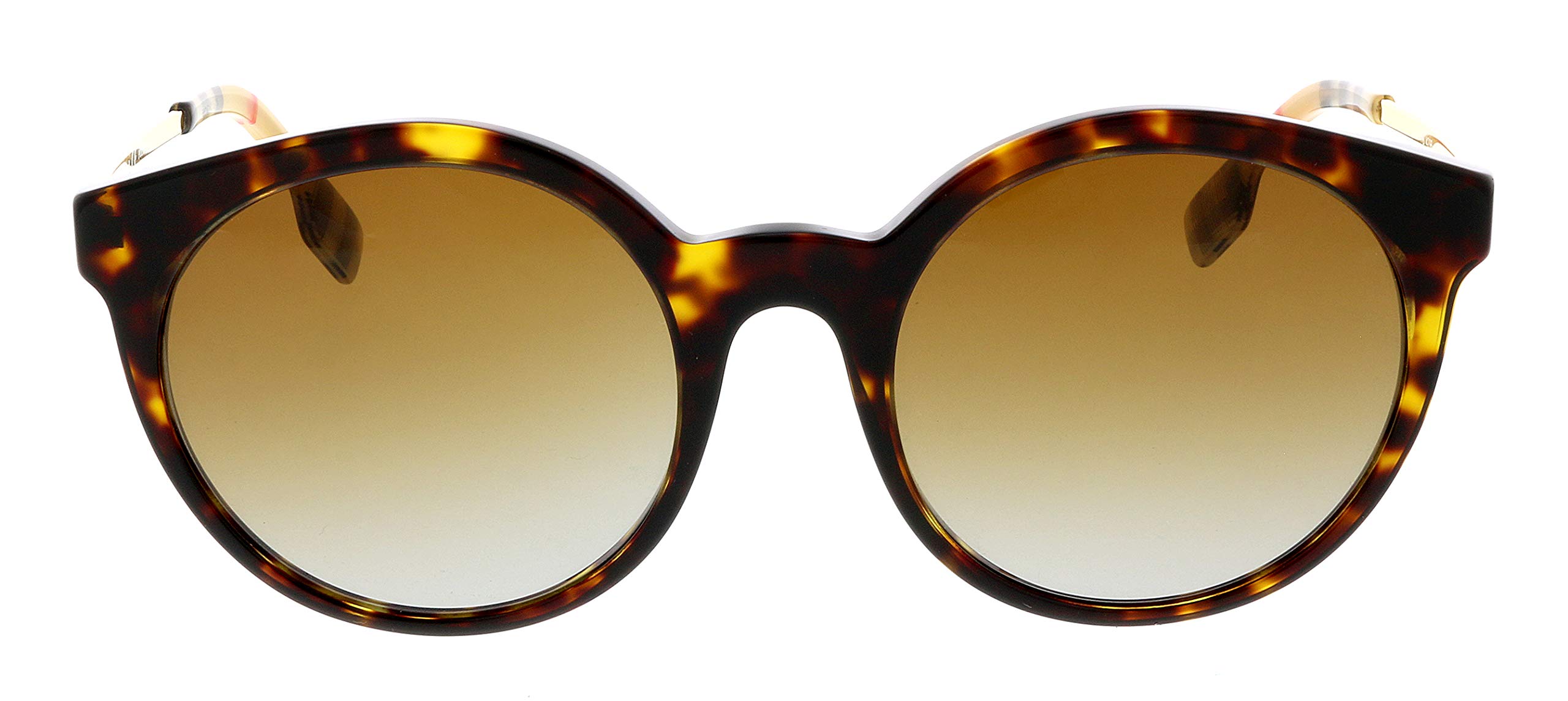 BURBERRY 0BE4296 Dark Havana/Polarized Brown Gradient One Size