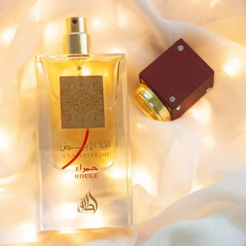 Lattafa Perfume (Ana Abiyedh Rouge for Unisex Eau de Parfum, 2 oz)