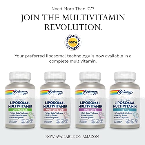 SOLARAY Mega Vitamin B-Stress, Timed-Release Vitamin B Complex with 1000 mg of Vitamin C for Stress, Energy, Red Blood Cell & Immune Support, 60 Day Guarantee, Vegan (276 CT)