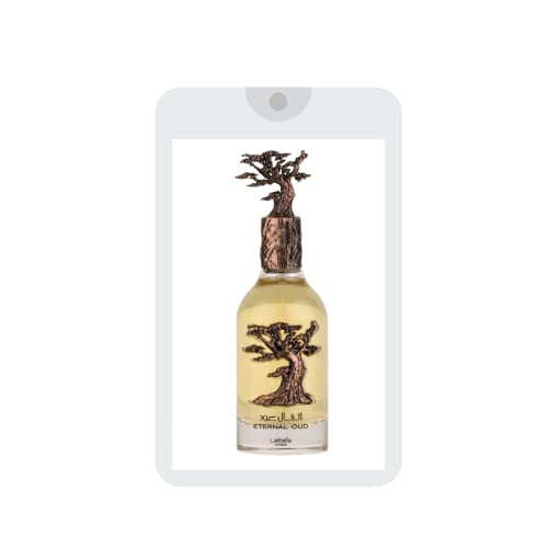 Lattafa Perfumes Eternal Oud Tester EDP Unisex 20ml, 0.70 Fl Oz (Pack of 1), 20.0 milliliters