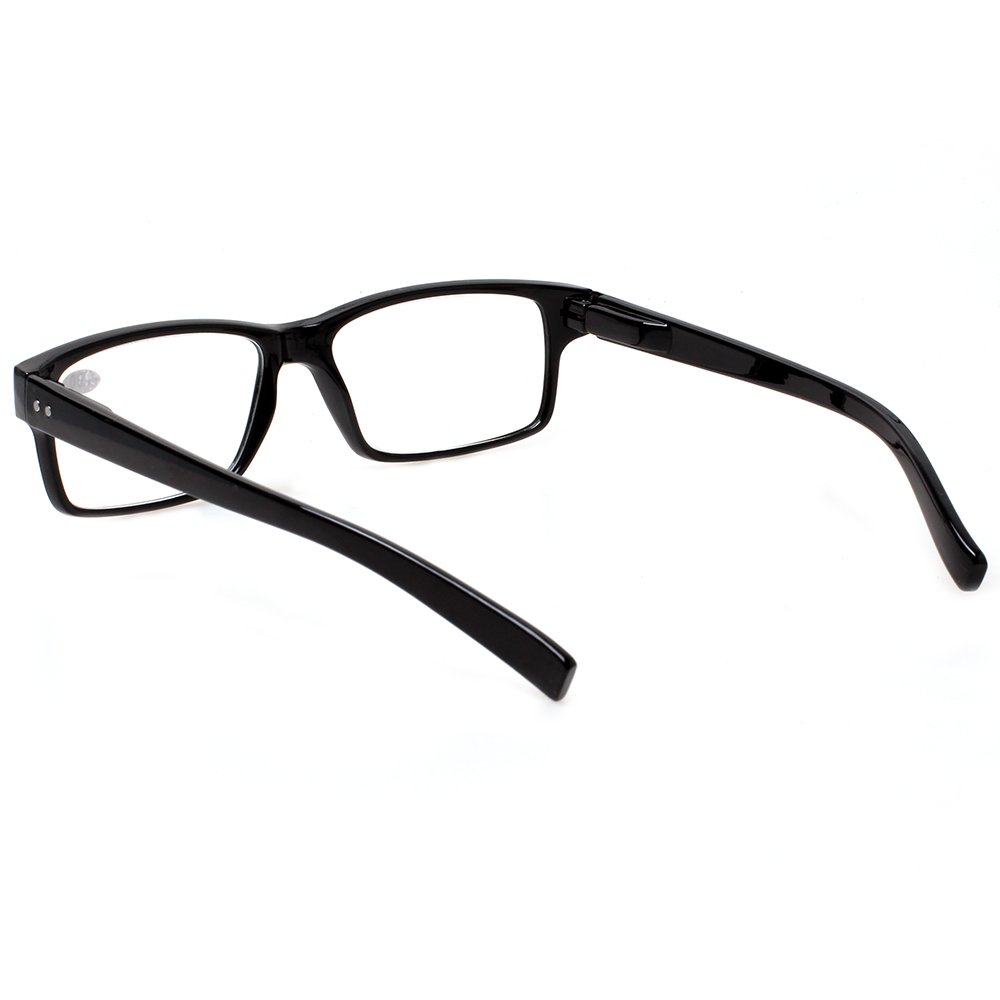 NORPERWIS Reading Glasses 5 Pairs Quality Readers Spring Hinge Glasses for Reading for Men and Women (5 Pack Black, 1.75)