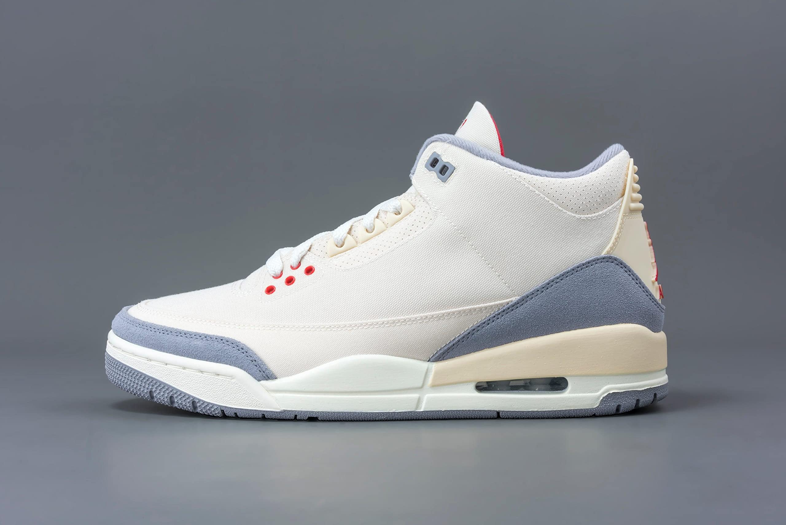 Jordan Mens Air 3 DH7139 100 Muslin - Size 12