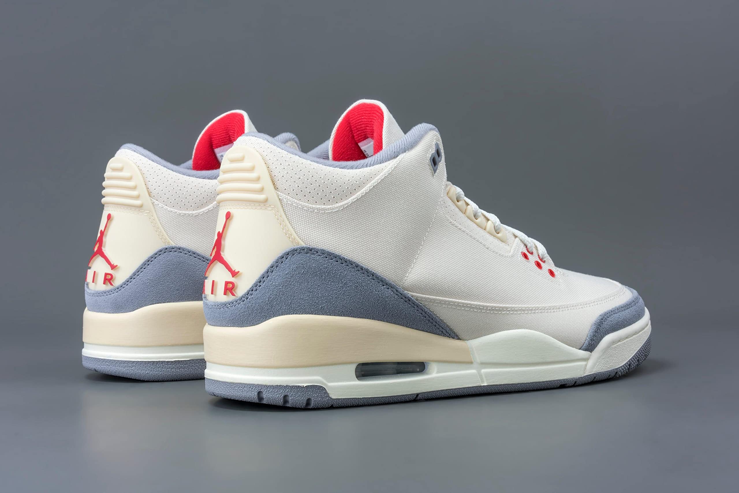 Jordan Mens Air 3 DH7139 100 Muslin - Size 12