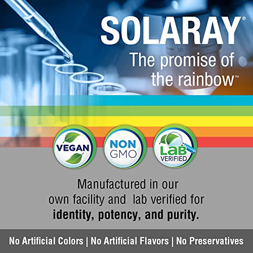 SOLARAY Feverfew Leaf 455mg | Head Discomfort, Circulatory Health & Blood Vessel Support Supplement | Vegan & Non-GMO | 100 VegCaps
