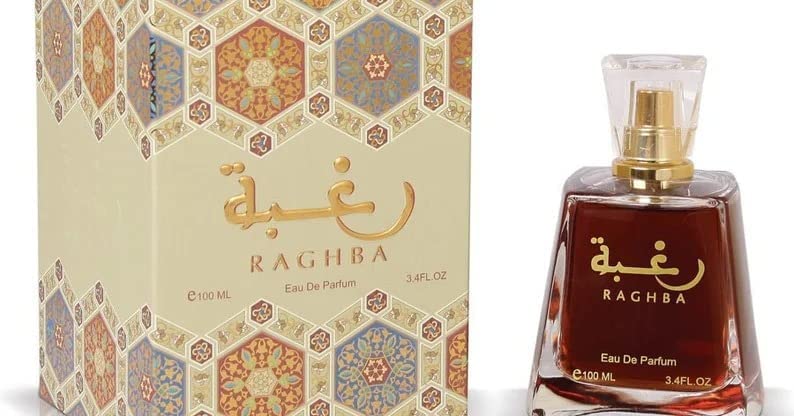 Lattafa Raghba for Women Eau de Parfum Spray, 3.4 Ounce