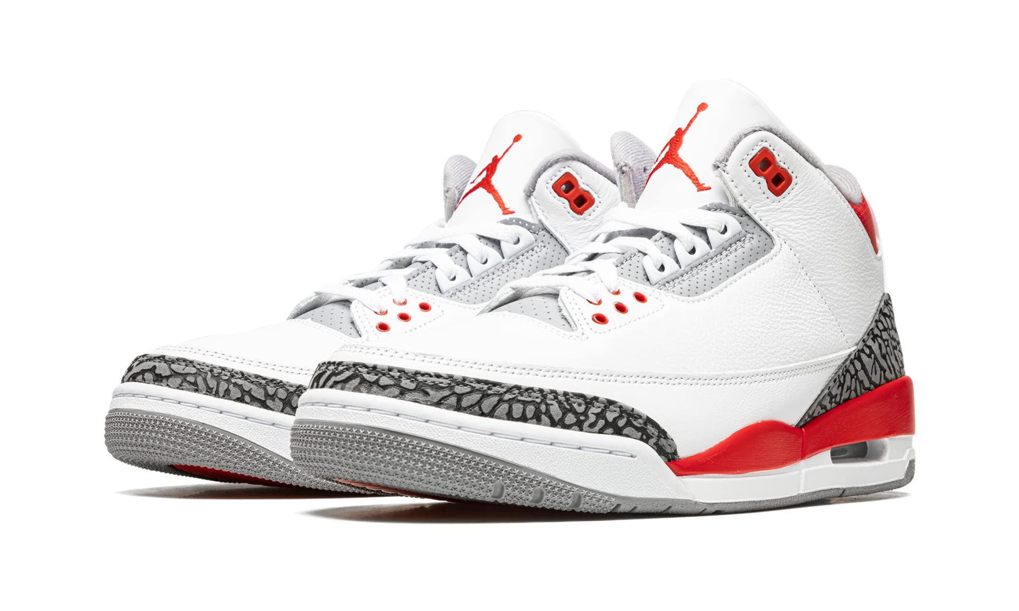 Jordan Mens Air 3 Retro OG DN3707 160 Fire Red 2022 - Size 7.5