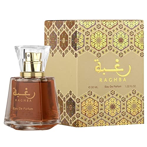 Lattafa Raghba for Women Eau de Parfum Spray, 3.4 Ounce