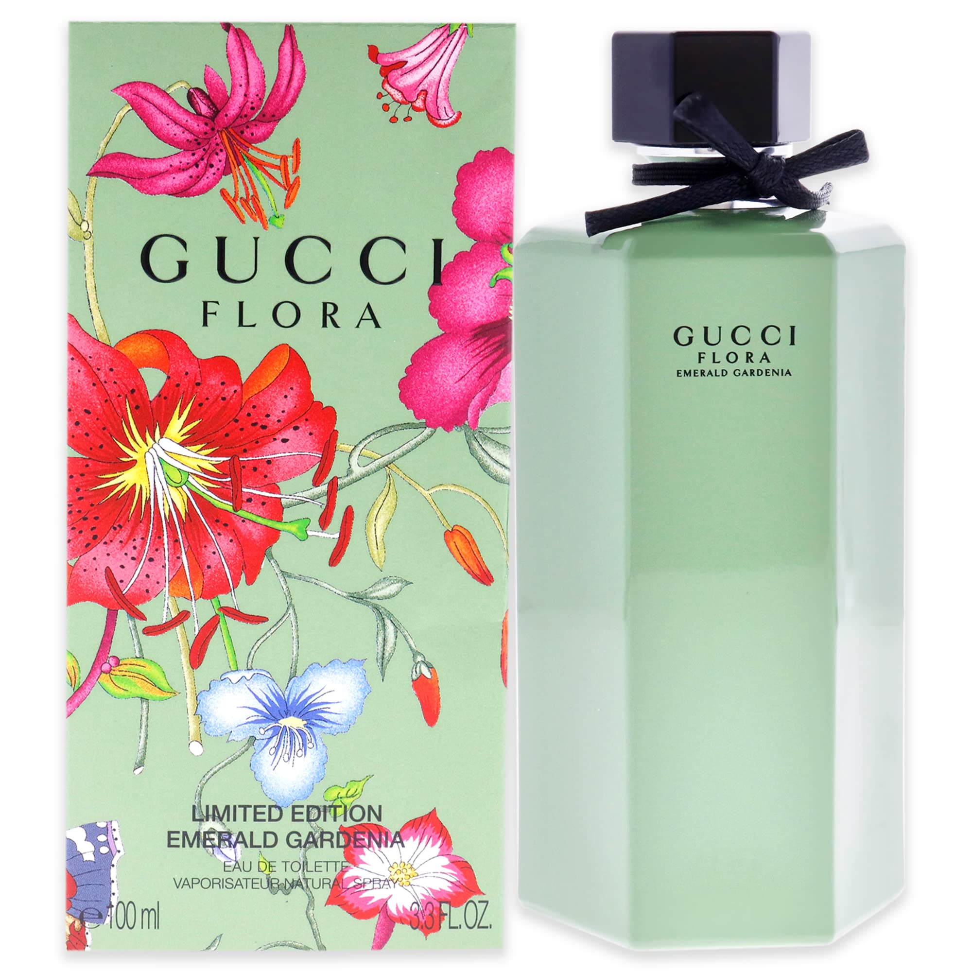 Gucci Flora Emerald Gardenia Women EDT Spray (Limited Edition) 3.3 oz