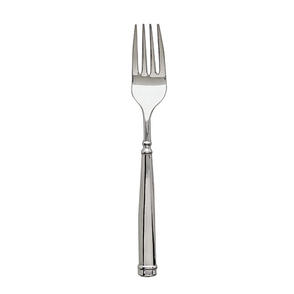 Ginkgo International Naples, Silverware Service for 6 Stainless Steel Flatware, 30-piece set, Silver