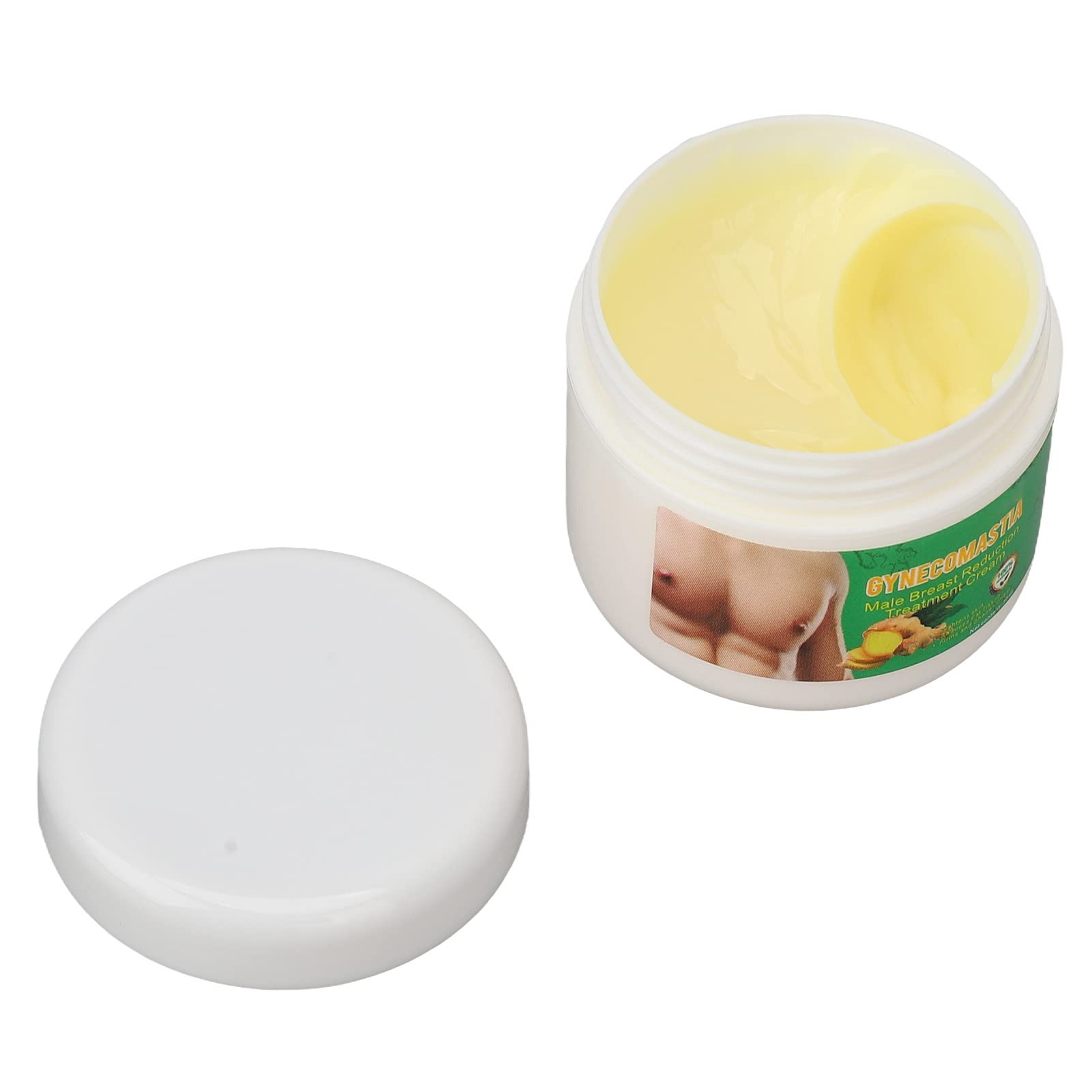 AYNEFY Gynecomastia Cream, 30ml Man Chest Creams, Gynecomastia Tightening Ginger Cream, Body Shaping Gynecomastia Male Chest Tightening Ginger Creams, Male Ginger Creams