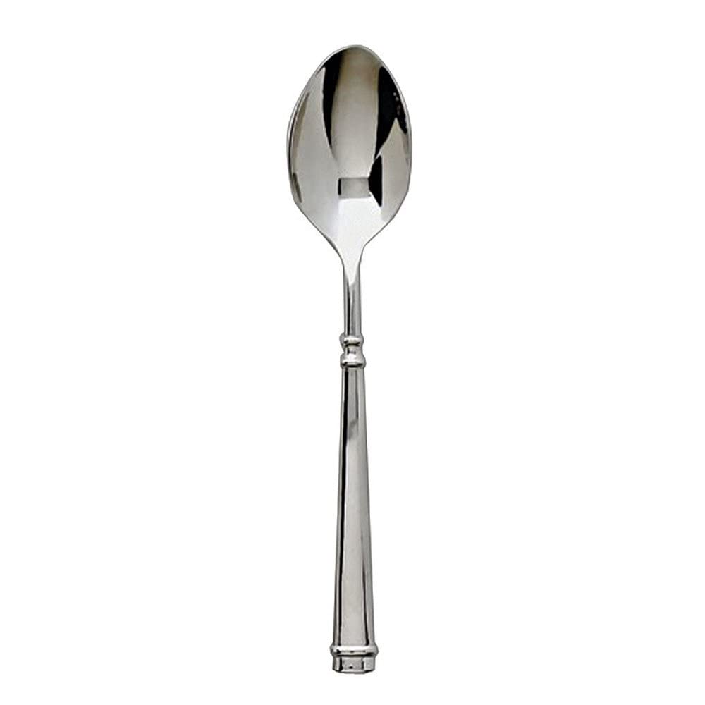 Ginkgo International Naples, Silverware Service for 6 Stainless Steel Flatware, 30-piece set, Silver